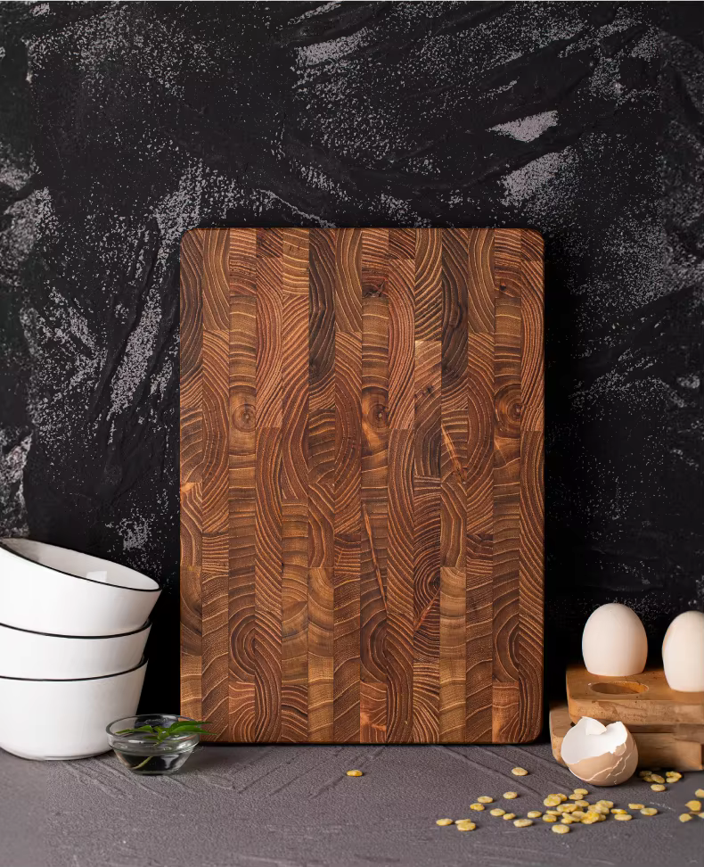 EcoChop™ Premium Teak Chopping Board